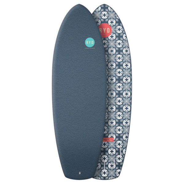 RYD DRONE RANGER SOFT TOP Surfboard - Rack and Paddle