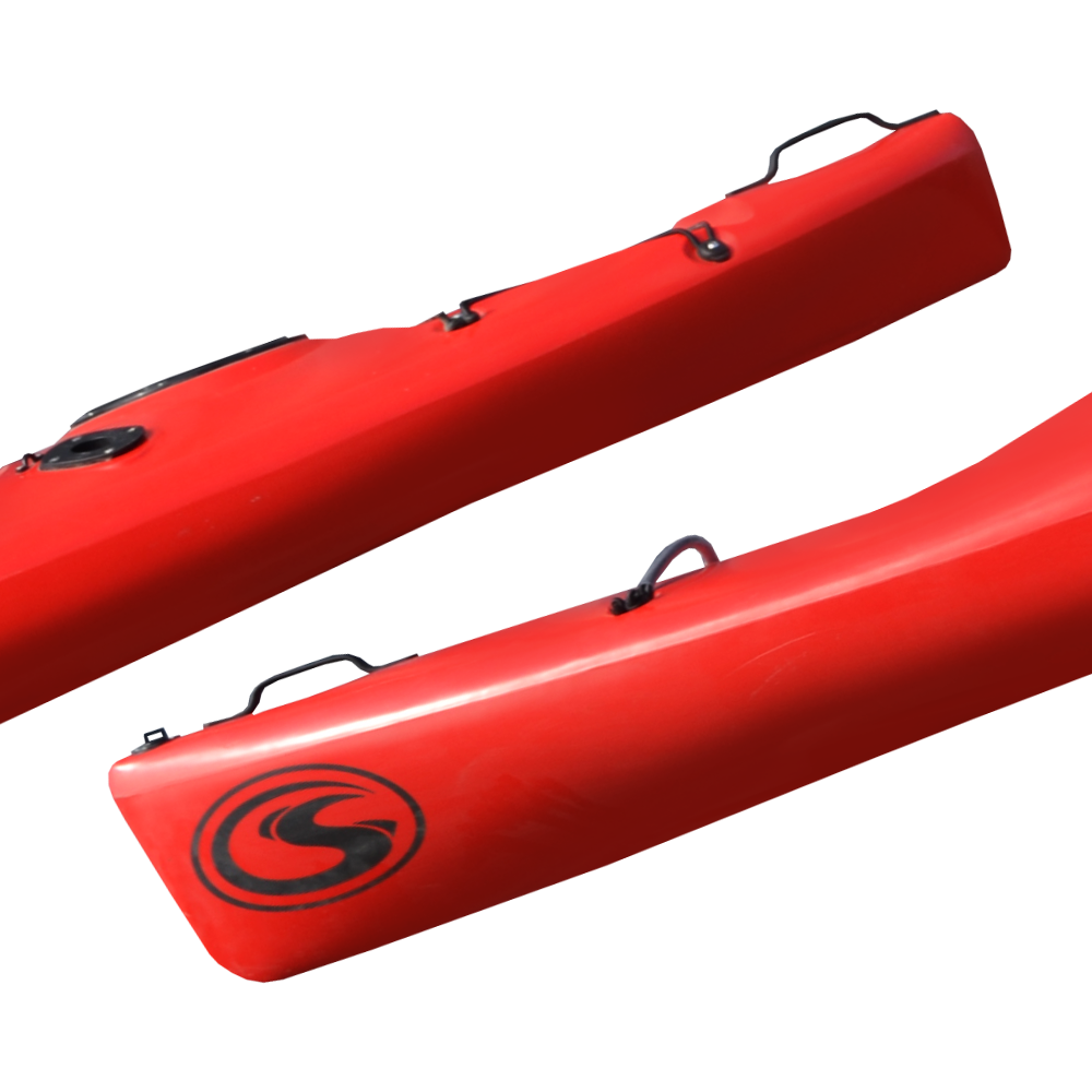 Stealth Fusion 350 Kayak - Rack and Paddle